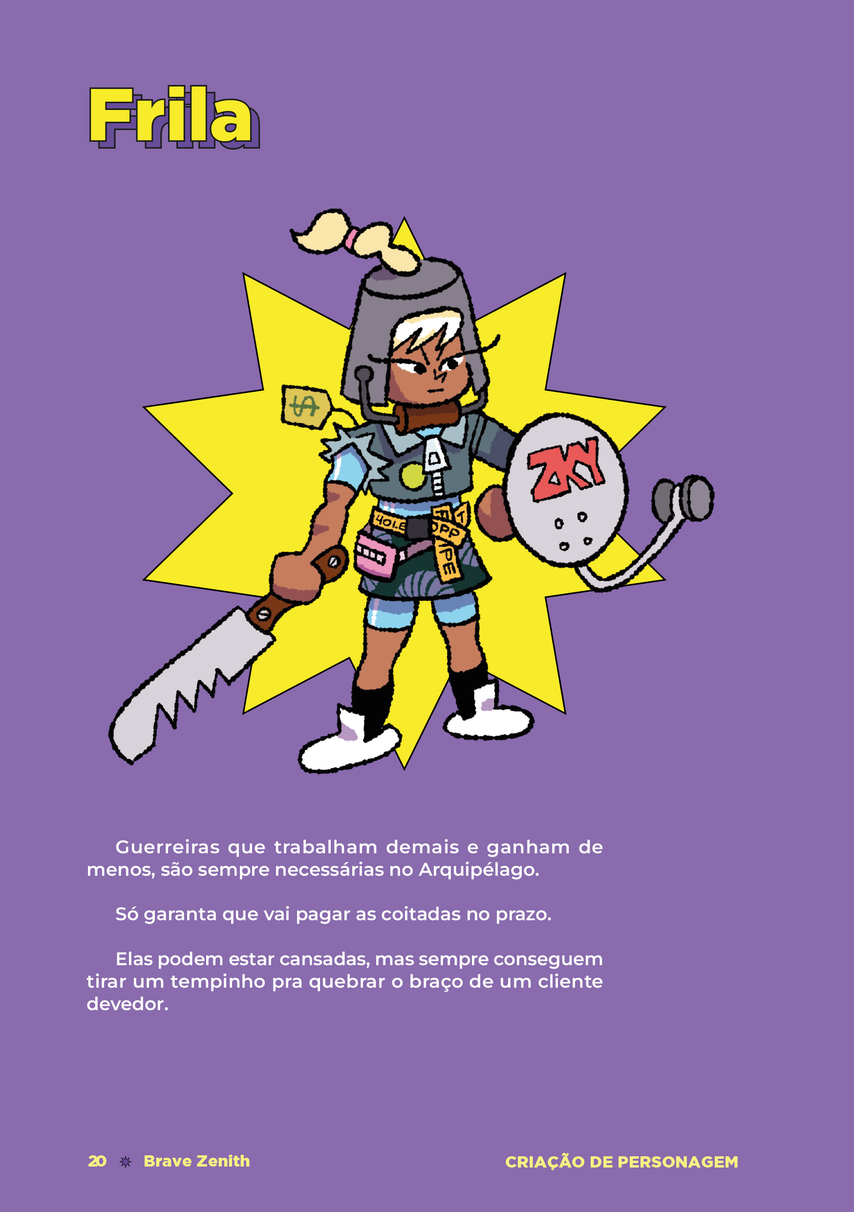 Brave Zenith [RPG], Giuliano Roverato e Silva João – Editora Draco