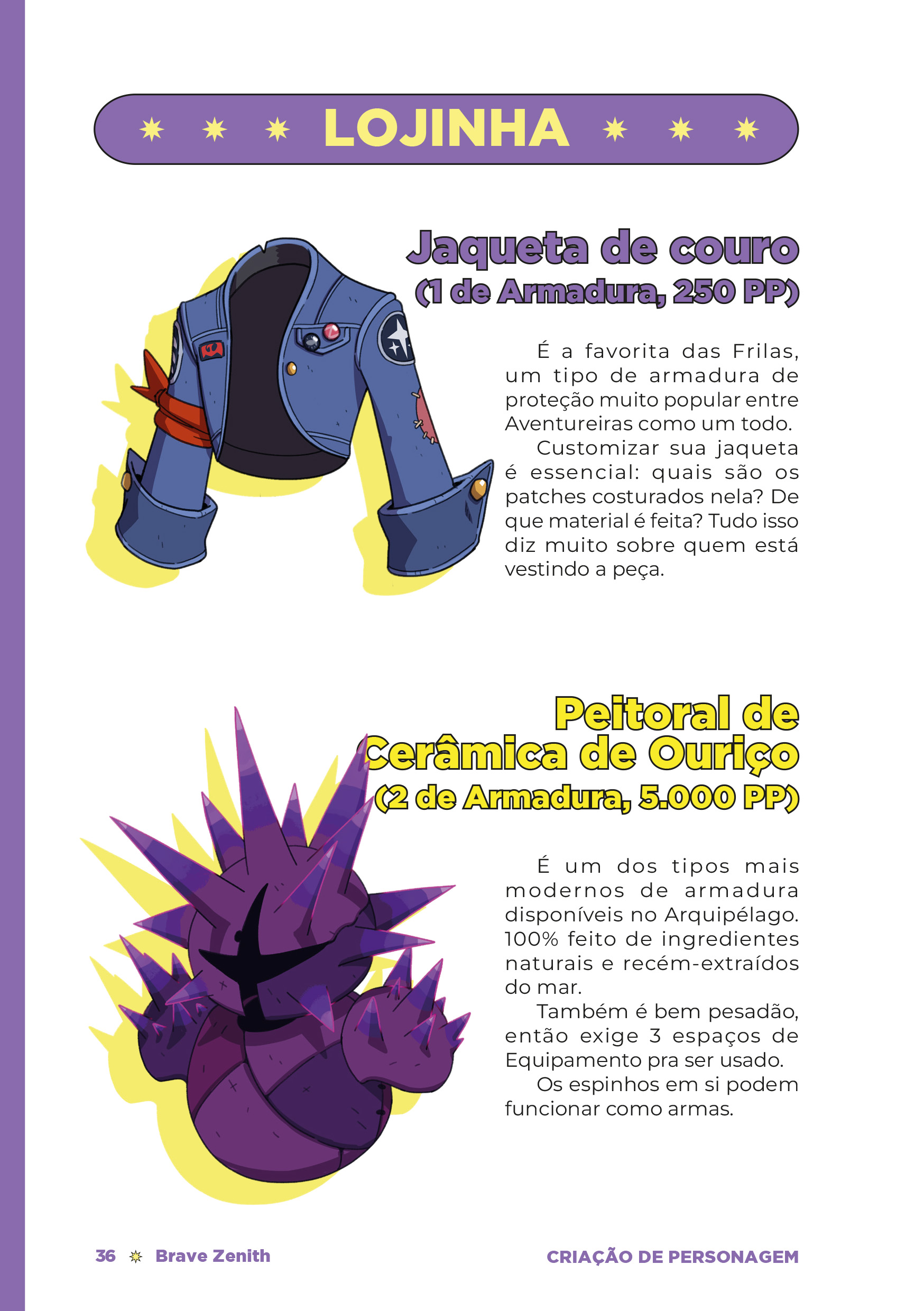 Brave Zenith [RPG], Giuliano Roverato e Silva João – Editora Draco