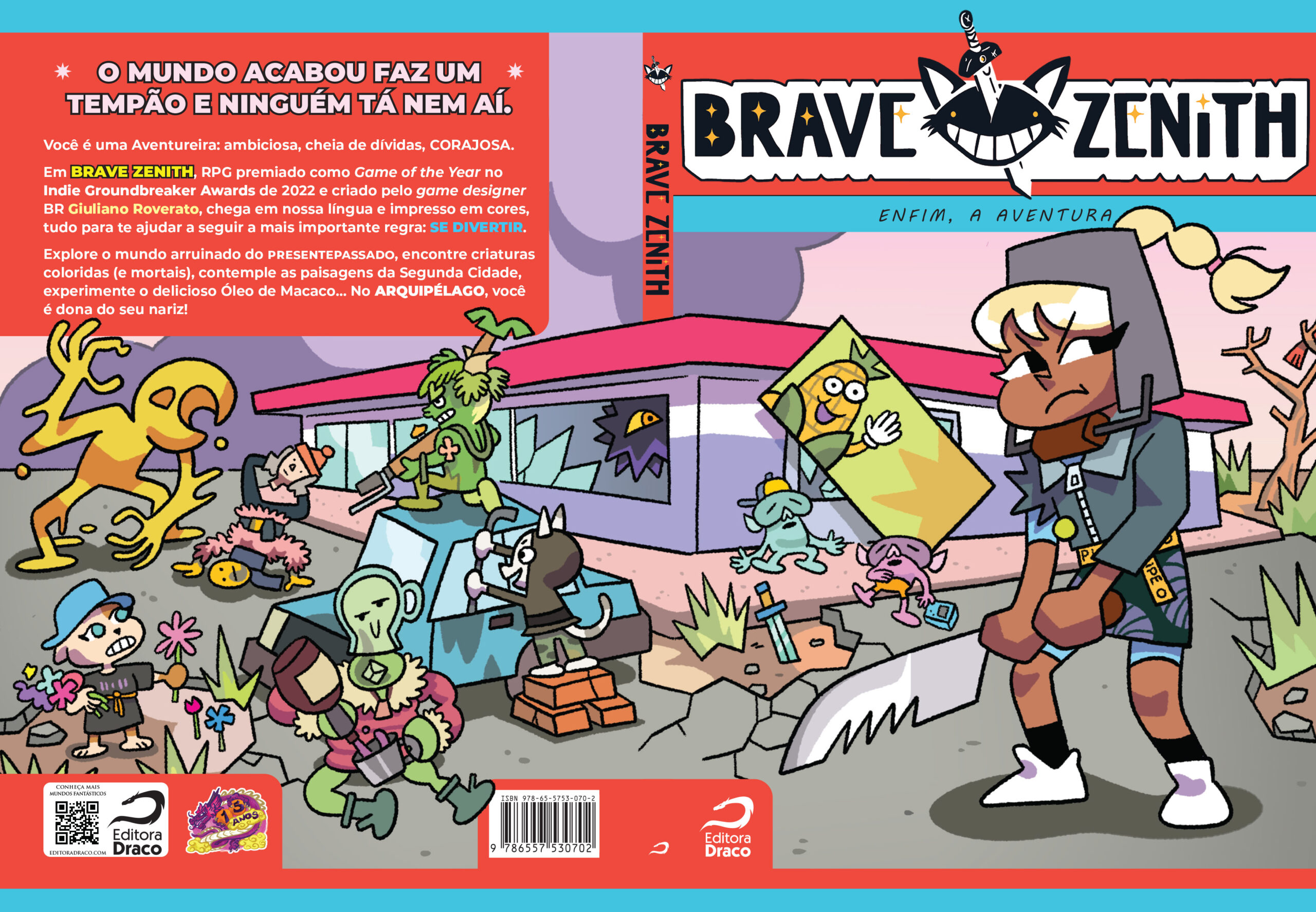 Brave Zenith [RPG], Giuliano Roverato e Silva João – Editora Draco